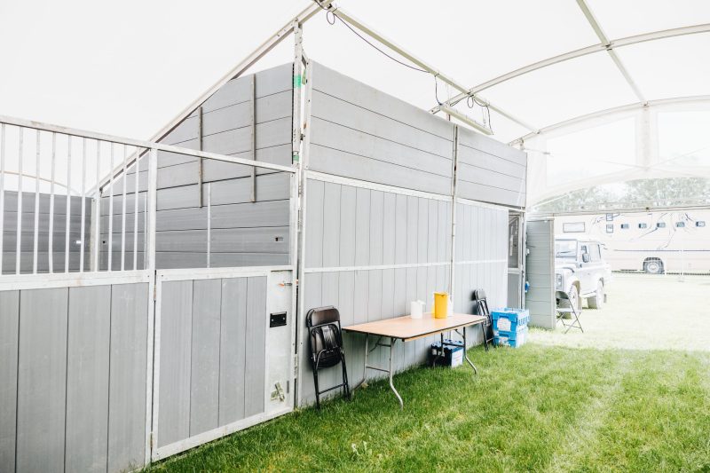 TEMPORARY STABLE HIRE - LH Woodhouse