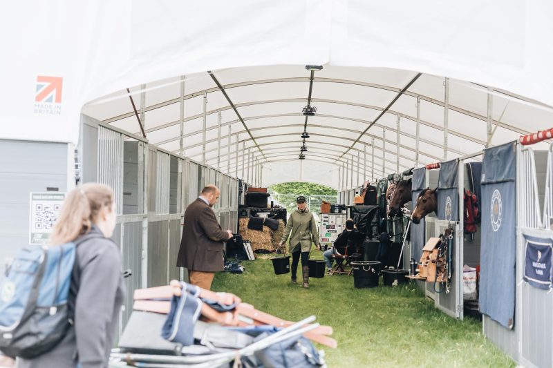 TEMPORARY STABLE HIRE - LH Woodhouse